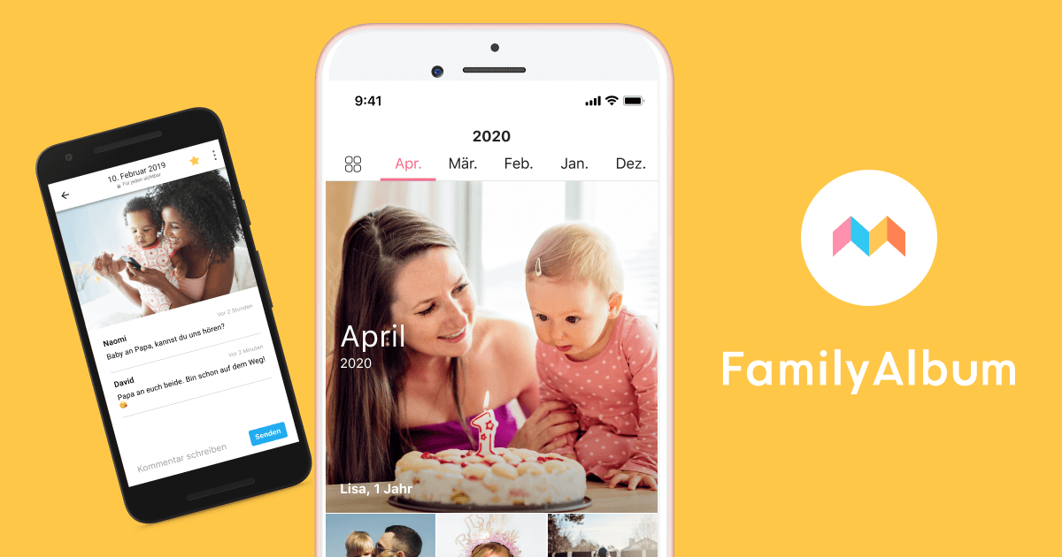 FamilyAlbum | App zum Teilen und Organisieren von Kinderfotos